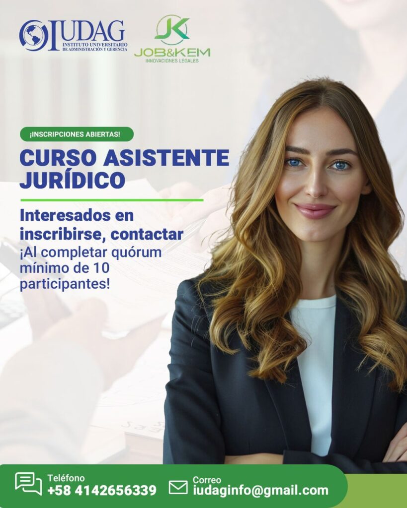 Curso Asistente Jurídico - IUDAG